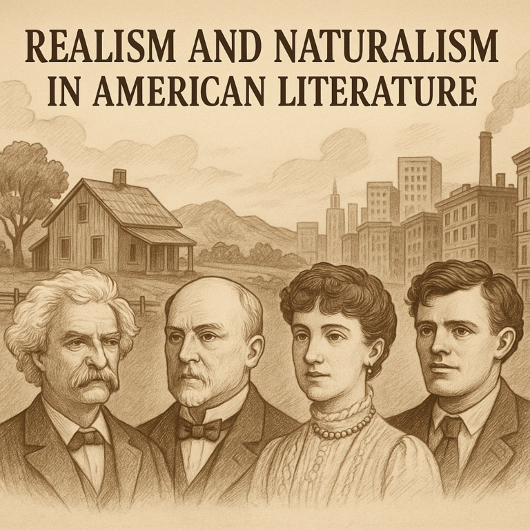 Realism and Naturalism in American Literature